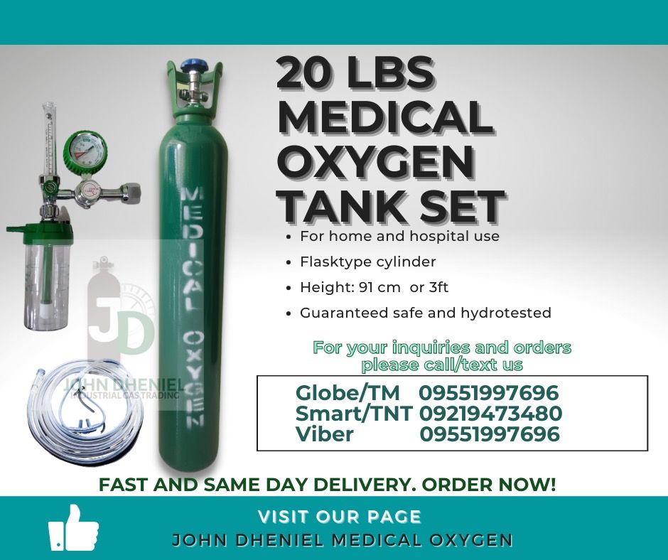 OXYGEN TANK, Health & Nutrition, Medical Supplies & Tools on Carousell