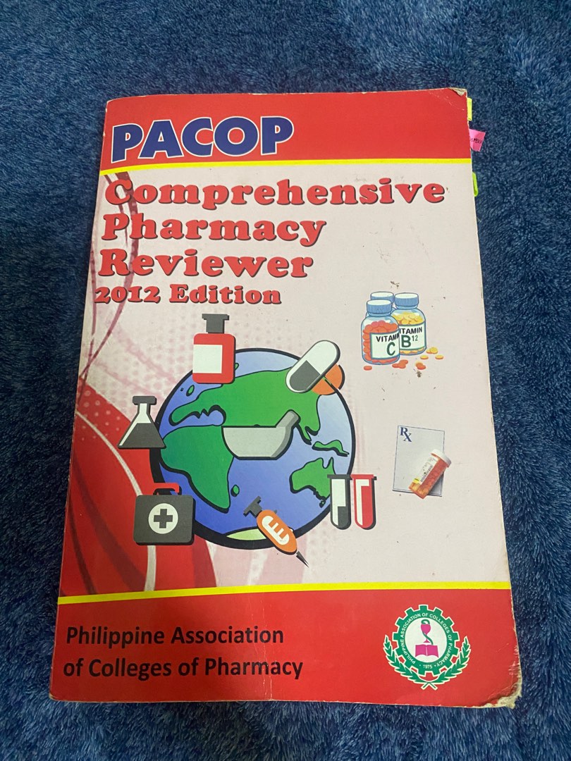Pacop Red 2012 Pharmacy Licensure Exam Reviewer, Hobbies & Toys, Books ...