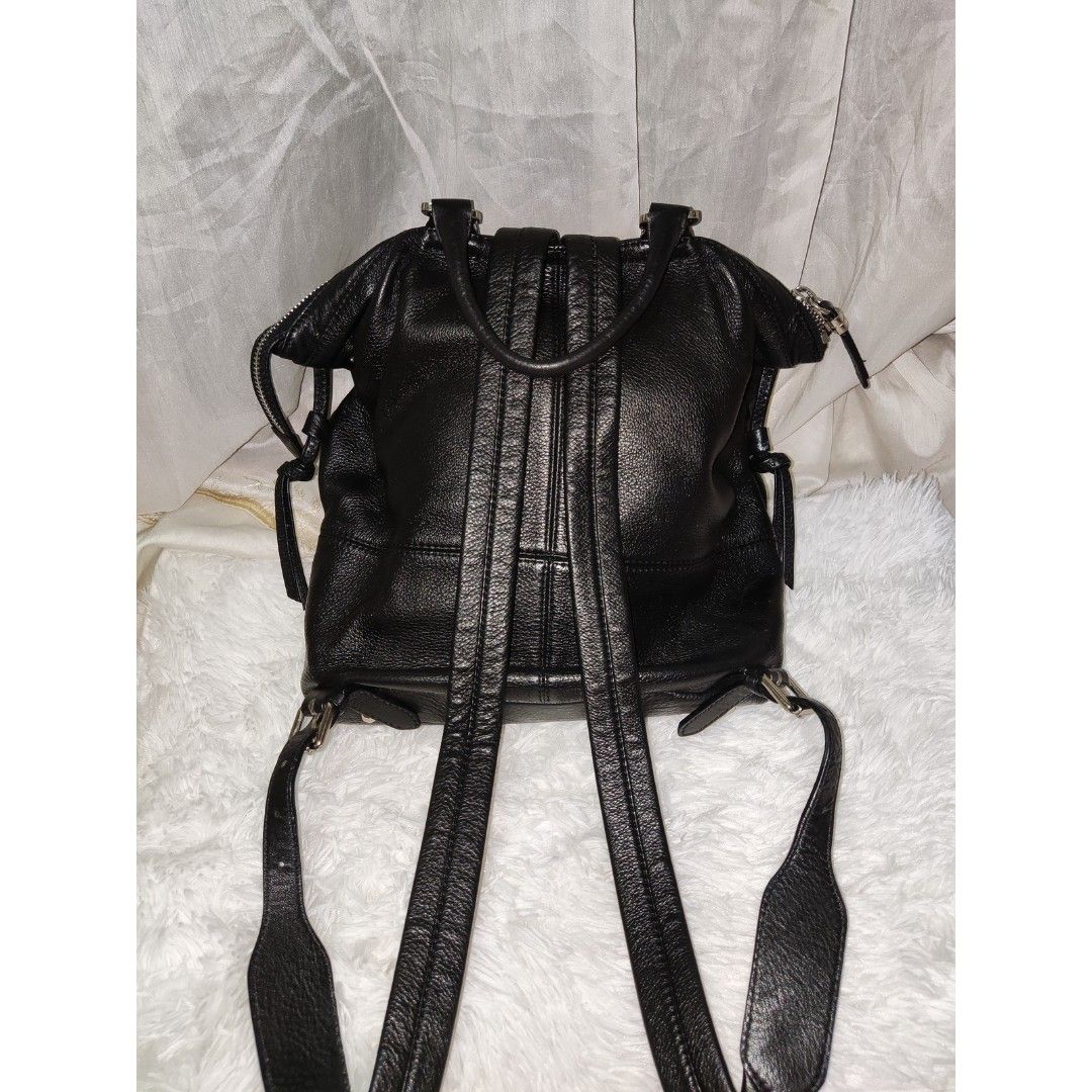 Patrice Breal leather backpack, Women's Fashion, Bags & Wallets ...