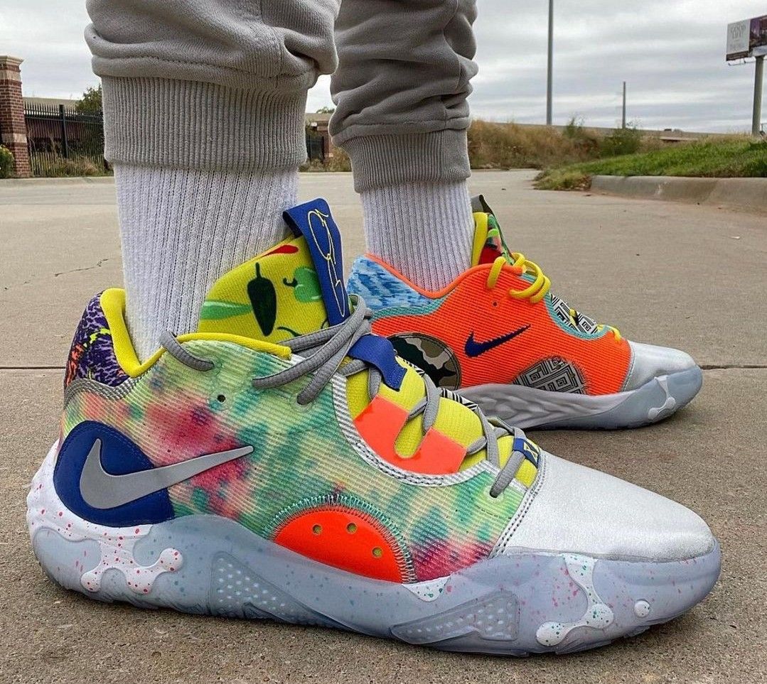 Paul George 6 PG6 What The, Men's Fashion, Footwear, Sneakers on Carousell