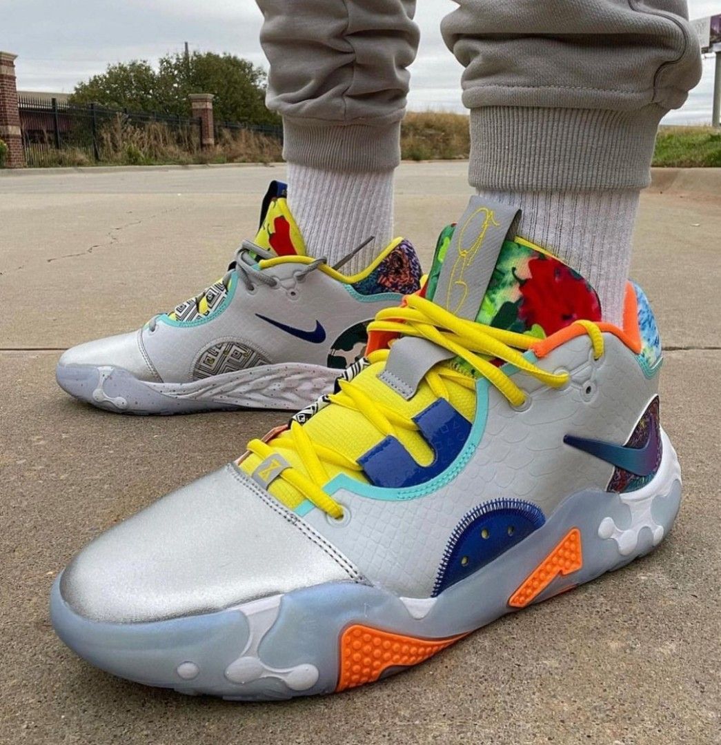 Paul George 6 PG6 What The, Men's Fashion, Footwear, Sneakers on Carousell