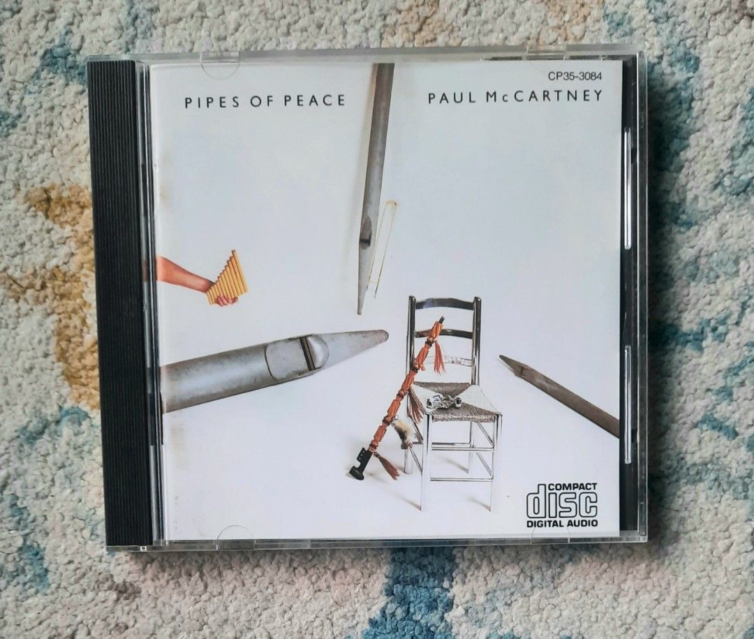 Paul McCartney - Pipes Of Peace (Black Triangle Disc Face CD), Hobbies & Toys, Music & Media ...
