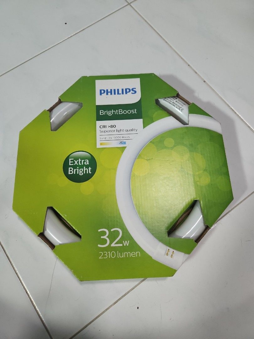 Philips Bright Boost Fluorescent Lamp, Furniture & Home Living ...