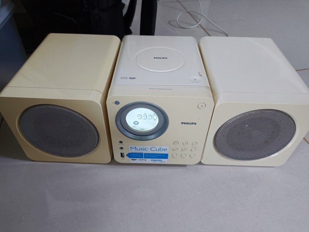philips Cube sound system, CD player, Audio, Soundbars, Speakers ...