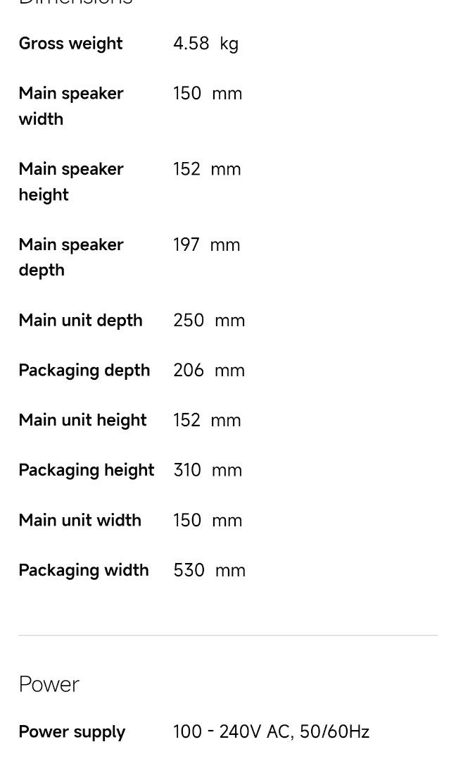 philips Cube sound system, CD player, Audio, Soundbars, Speakers ...