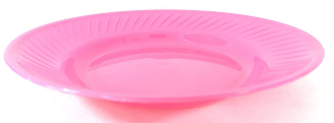 Plastic Plate 22cm Pinggan Plastik 22cm- M145 Made in Malaysia ...