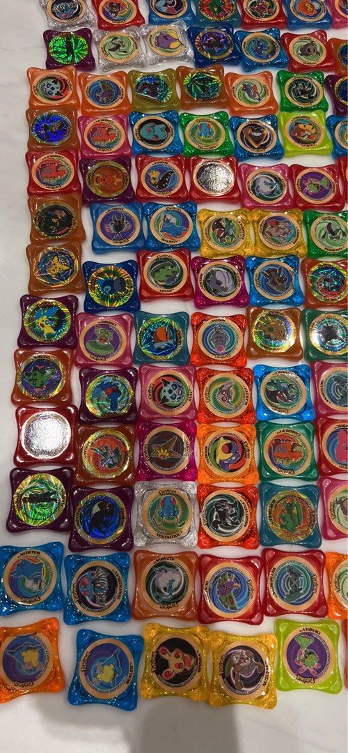 Pokemon Laser Waps 110 PCs, Hobbies & Toys, Toys & Games on Carousell