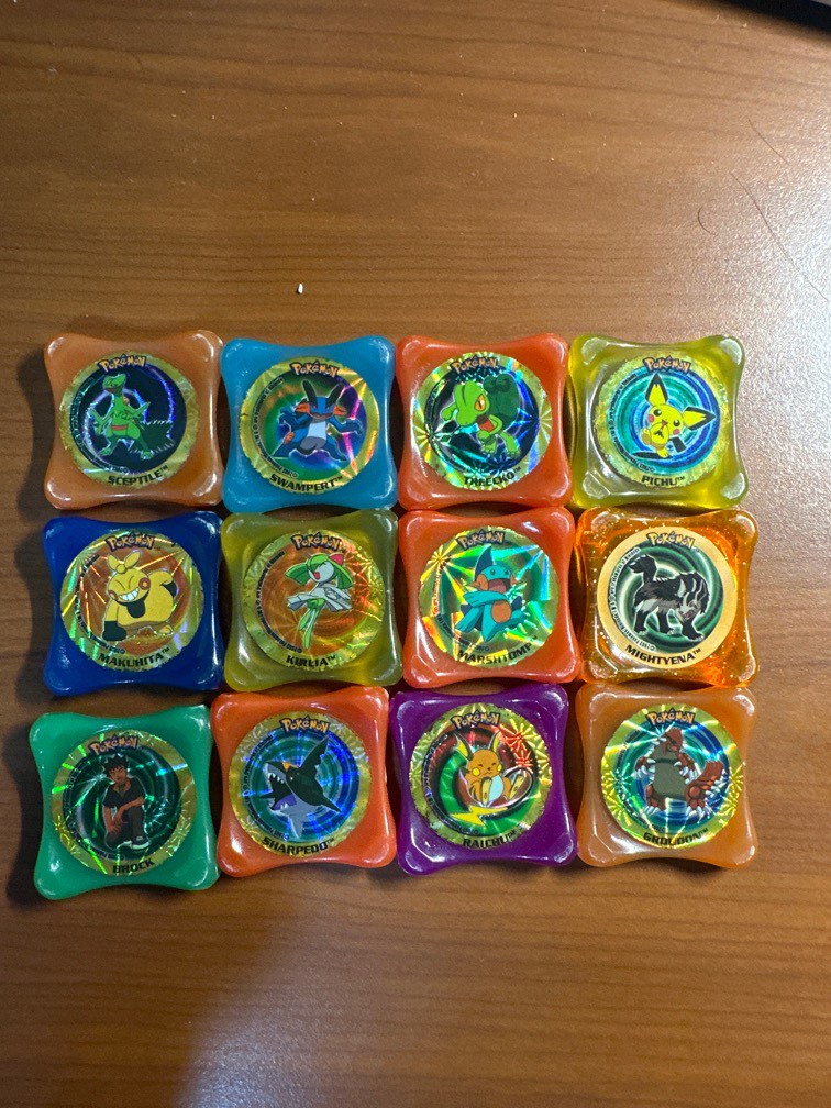 Pokemon Waps, Hobbies & Toys, Toys & Games on Carousell