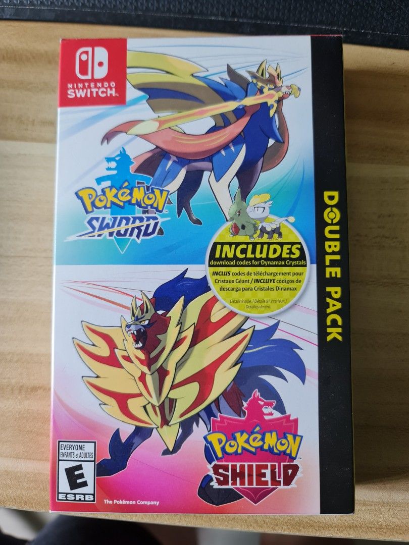 Pokémon sword and shield bundle Switch, Video Gaming, Video Games ...