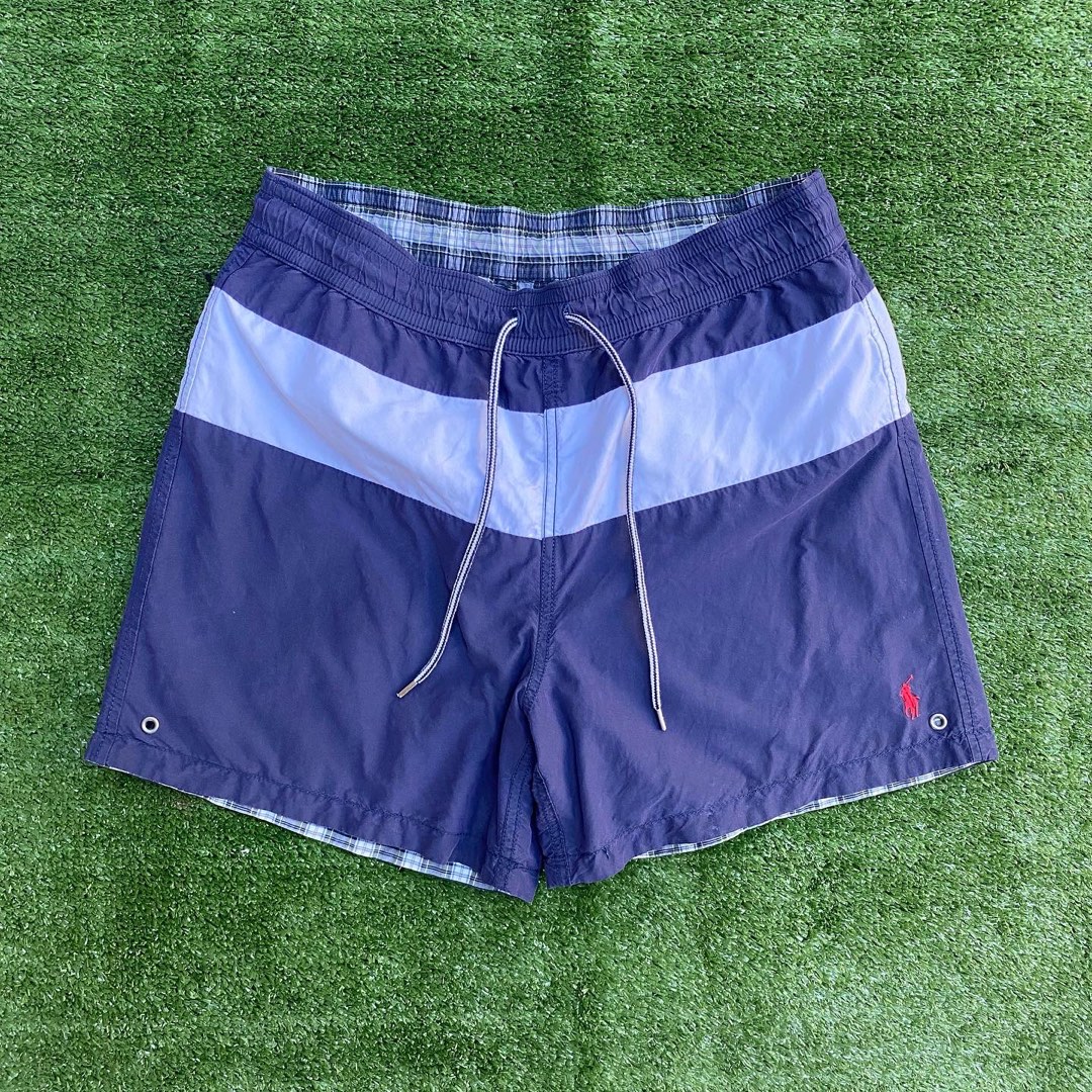 Polo ralph lauren reversible swim shorts, Men's Fashion, Bottoms, Swim ...