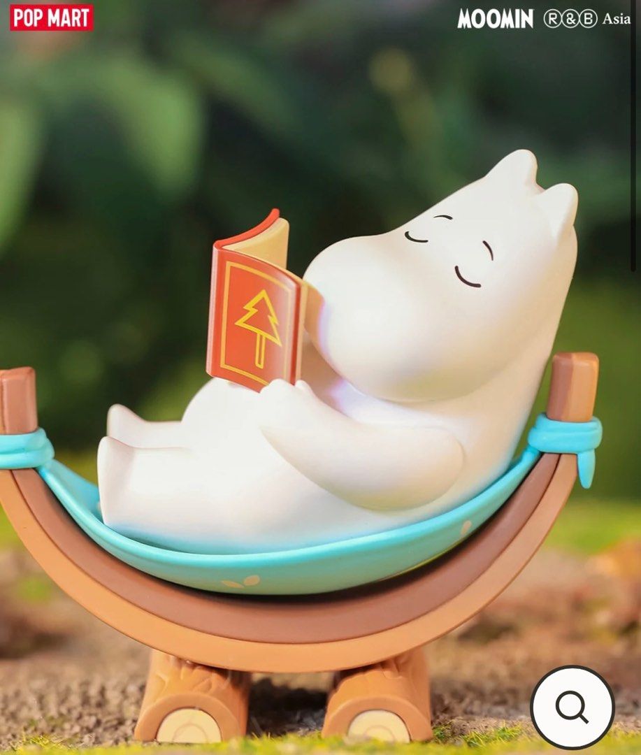 Pop mart Moomin (Taking nap), Hobbies & Toys, Toys & Games on Carousell
