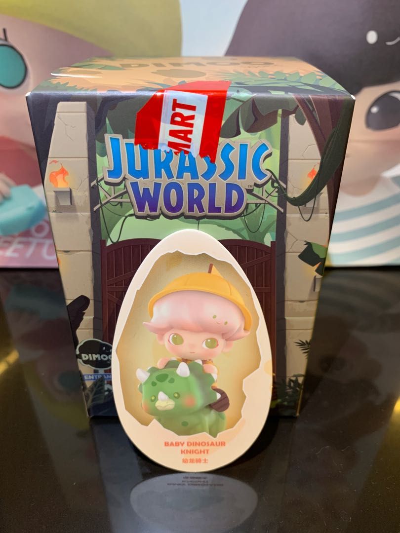 POPMART Dimoo Jurassic World: Baby Dinosaur Knight, Hobbies & Toys ...