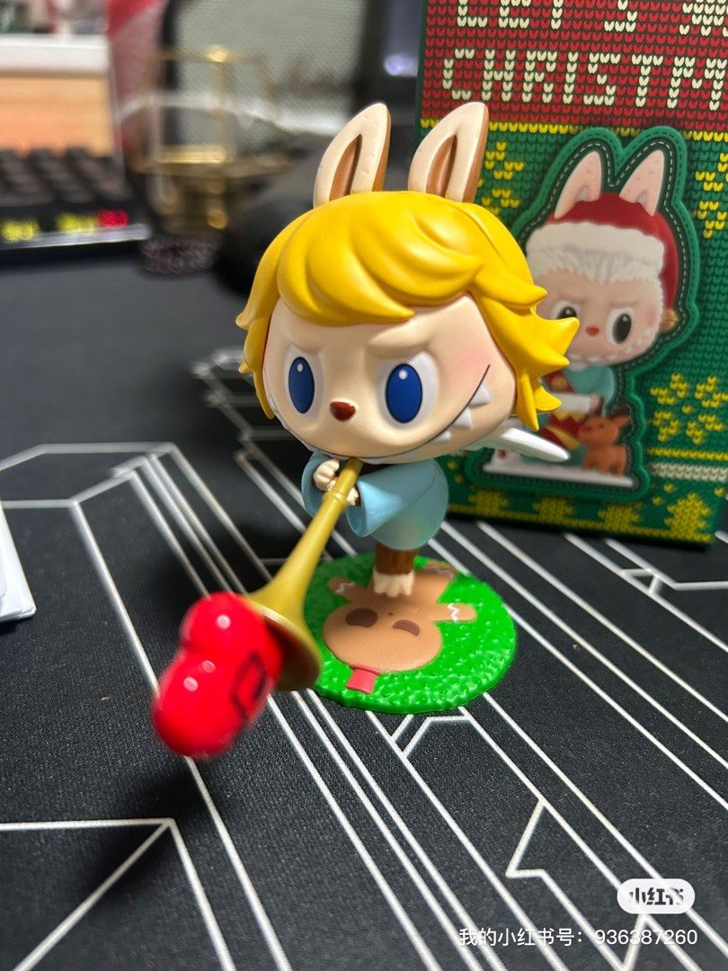 Popmart labubu Christmas Angel, Hobbies & Toys, Toys & Games on Carousell