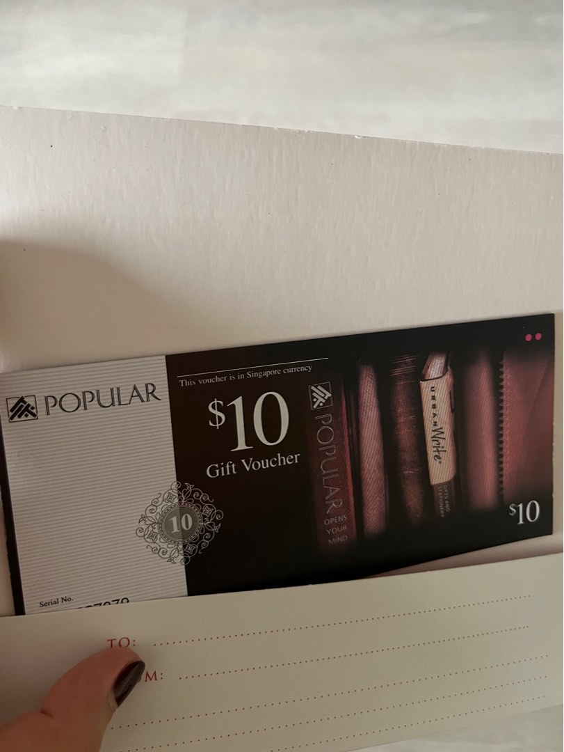 Popular voucher $80, Tickets & Vouchers, Vouchers on Carousell