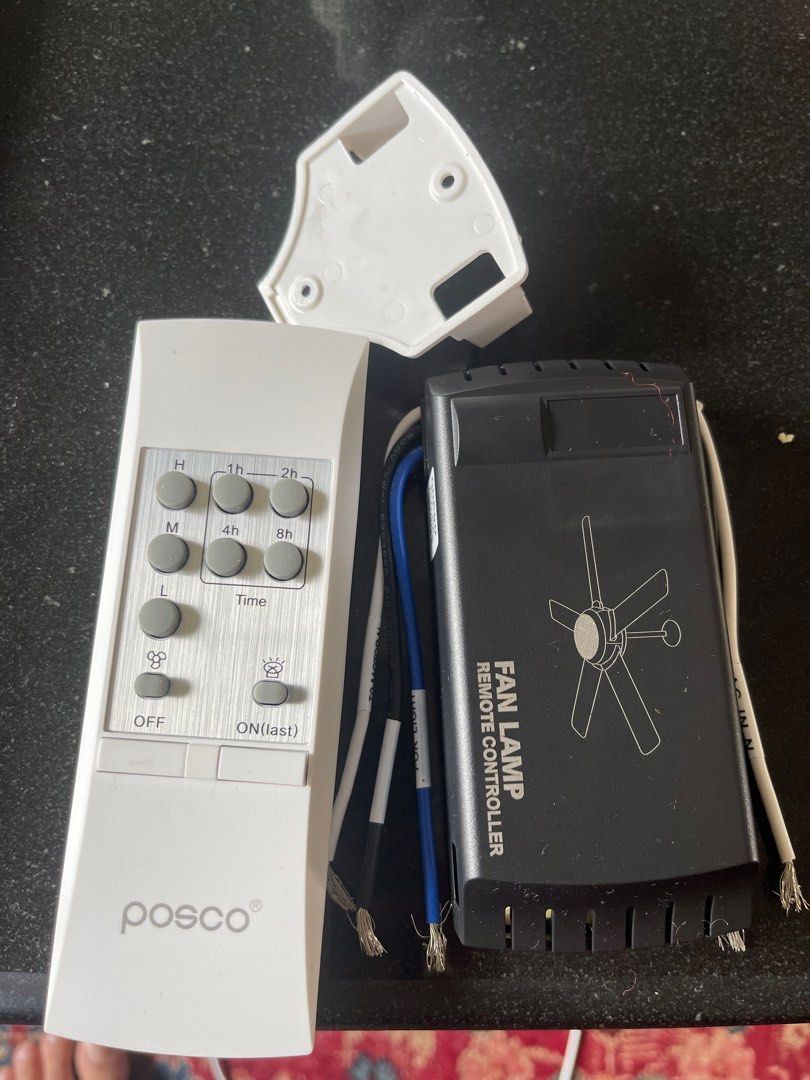 Posco remote control for ceiling fan and light, Furniture & Home Living ...