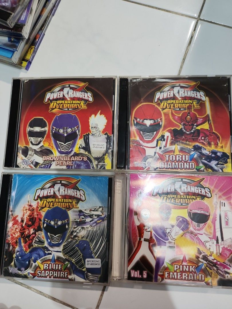 Power Rangers Dvd and Vcd, Hobbies & Toys, Music & Media, CDs & DVDs on ...