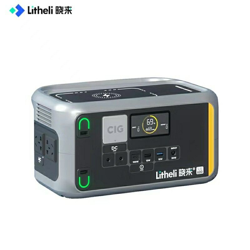 Power station litheli wireless charger 600w 1600000mah camping glamping ...