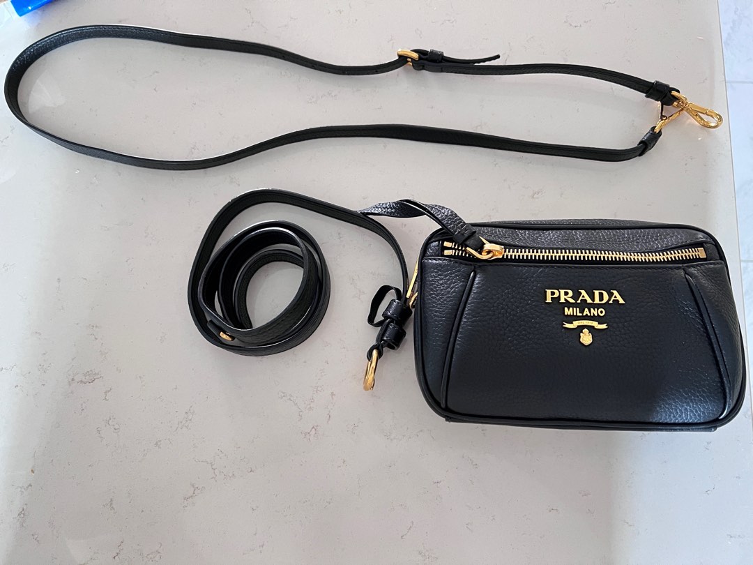 Prada 3 ways bag, Luxury, Bags & Wallets on Carousell