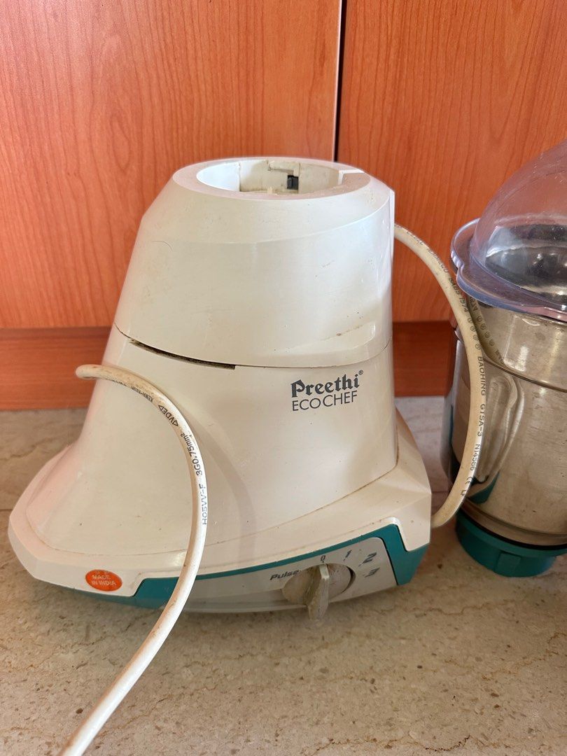 Preethi ecochef mixer and grinder, TV & Home Appliances, Kitchen ...