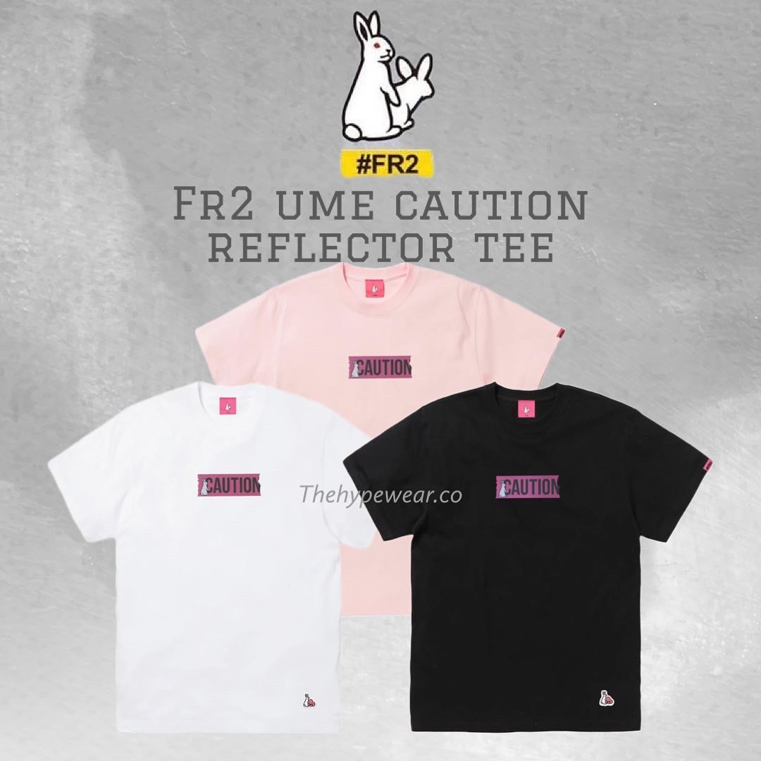 [Preorder]Fr2 Ume Caution Reflector Tshirt, Men's Fashion, Tops & Sets, Tshirts & Polo Shirts on ...