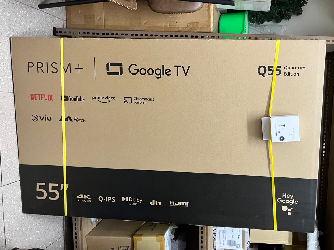 PRISM+ Q55-QE, TV & Home Appliances, TV & Entertainment, TV on Carousell