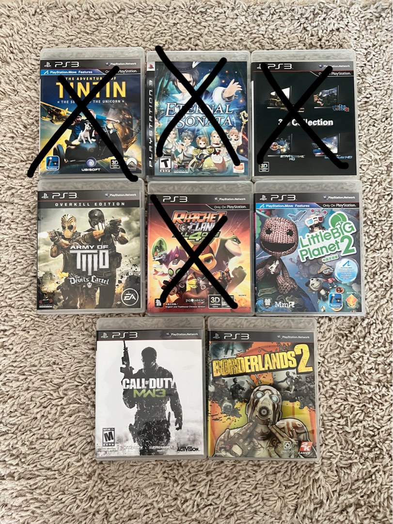 ps3 & ps4 games!, Video Gaming, Video Games, PlayStation on Carousell