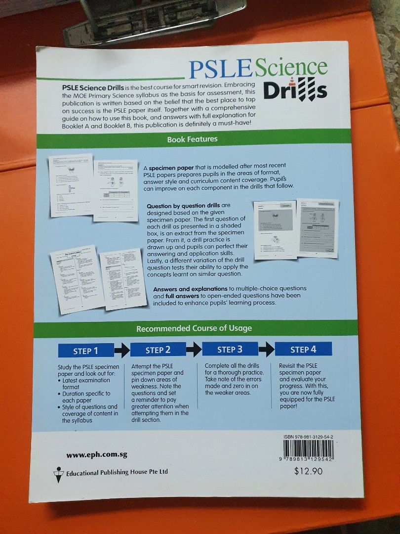 PSLE Science Drills, Hobbies & Toys, Books & Magazines, Assessment ...