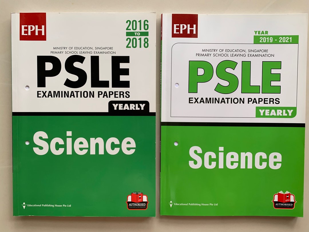 PSLE Science Exam Papers, Hobbies & Toys, Books & Magazines, Assessment ...