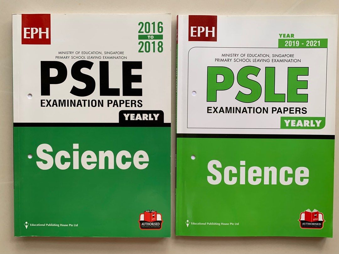 PSLE Science Exam Papers, Hobbies & Toys, Books & Magazines, Assessment ...
