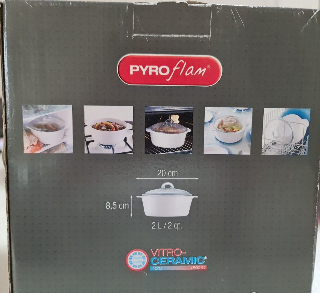 Pyroflam pot 2L, TV & Home Appliances, Kitchen Appliances, Cookers on ...