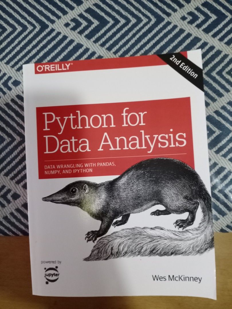 Python for Data Analysis, Hobbies & Toys, Books & Magazines, Textbooks on Carousell