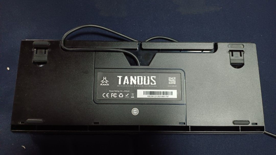 Rakk Tandus, Computers & Tech, Parts & Accessories, Computer Keyboard ...