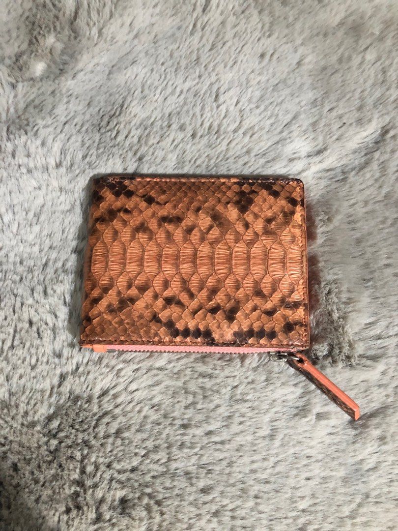 Real snake skin wallet, Women's Fashion, Bags & Wallets, Wallets & Card ...