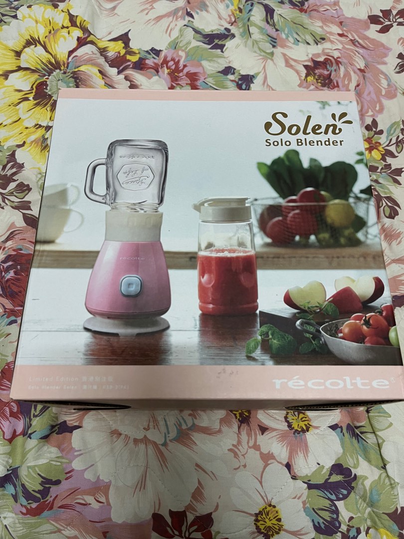 recolte Solen Solo Blender, 家庭電器, 廚房電器, 榨汁機及攪拌機 - Carousell
