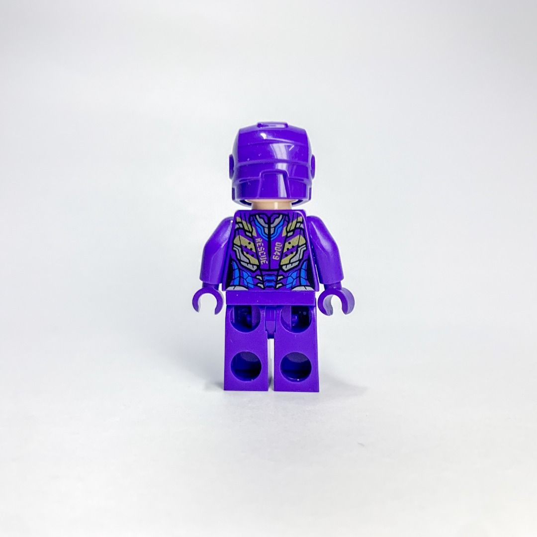 Rescue Pepper Potts with Dark Purple Armor Jetpack sh610, Hobbies ...