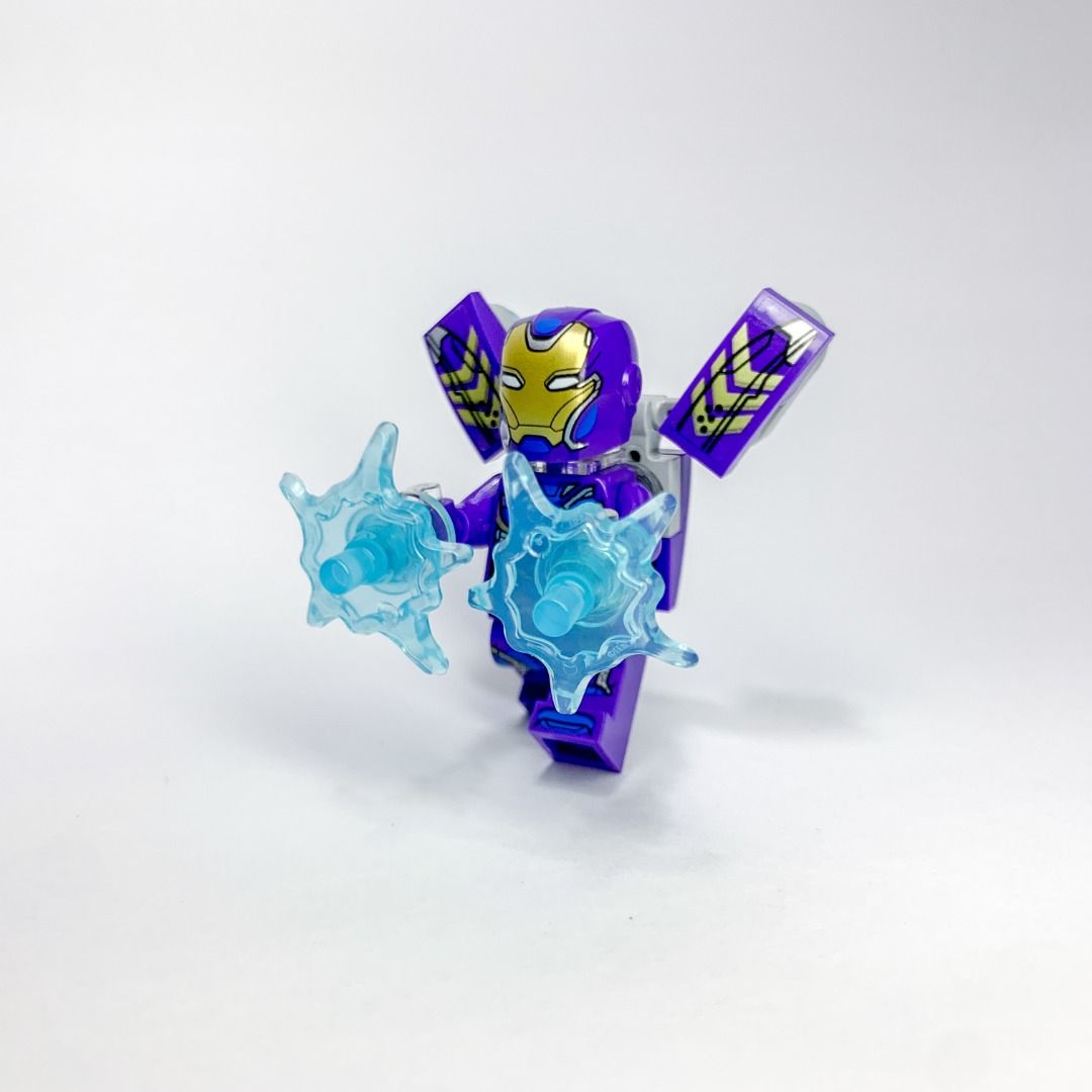 Rescue Pepper Potts with Dark Purple Armor Jetpack sh610, Hobbies ...