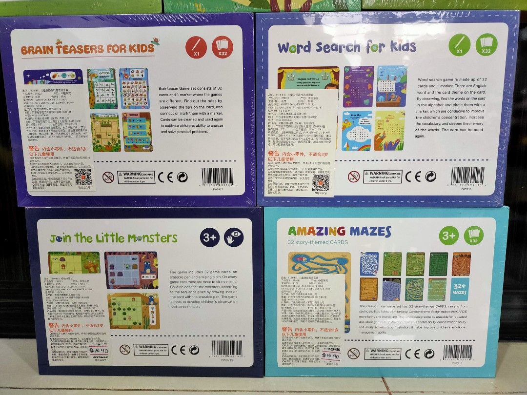 Reusable Activity Card (Brand New), Hobbies & Toys, Books & Magazines ...