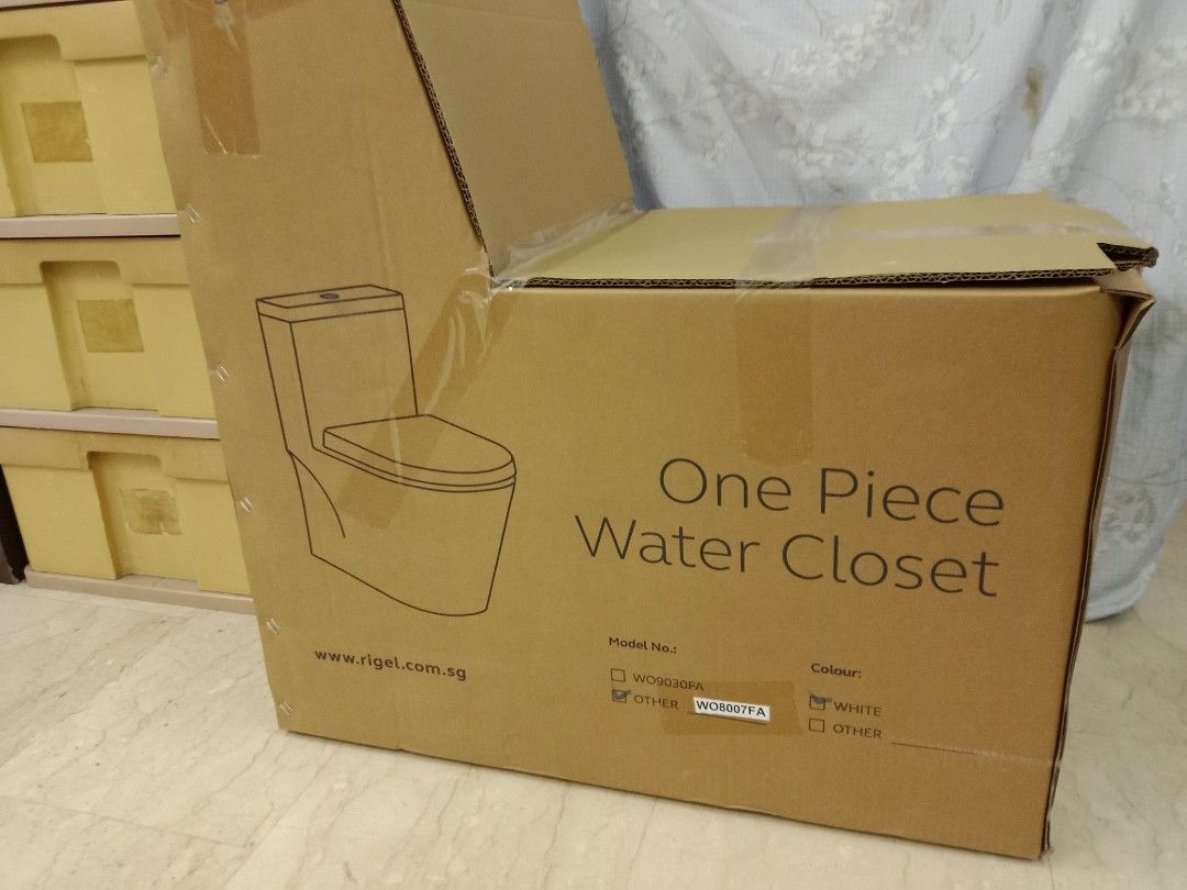 Rigel ZeroRim WO8007FA, Furniture & Home Living, Bathroom & Kitchen ...