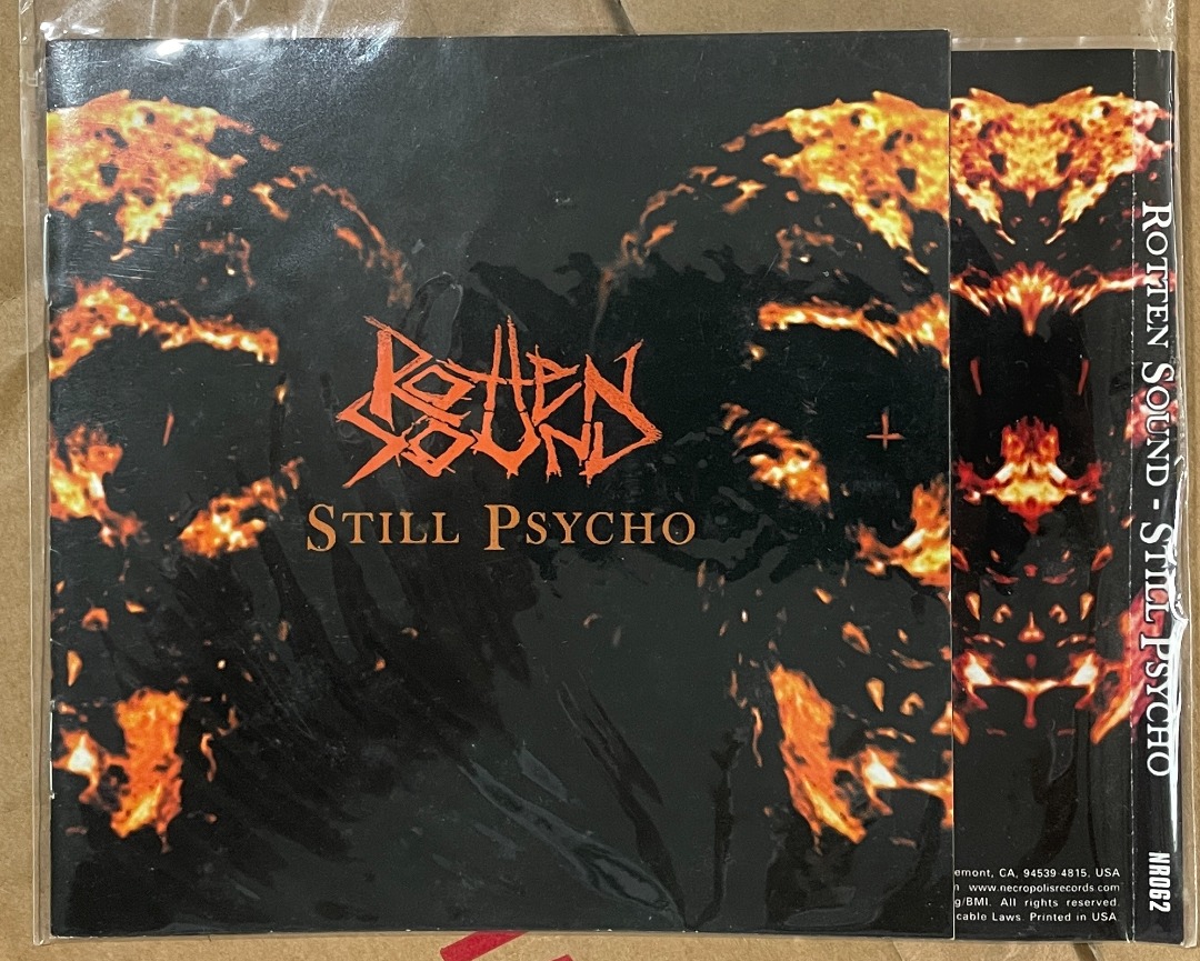 Rotten Sound - Still Psycho CD, Hobbies & Toys, Music & Media, CDs ...