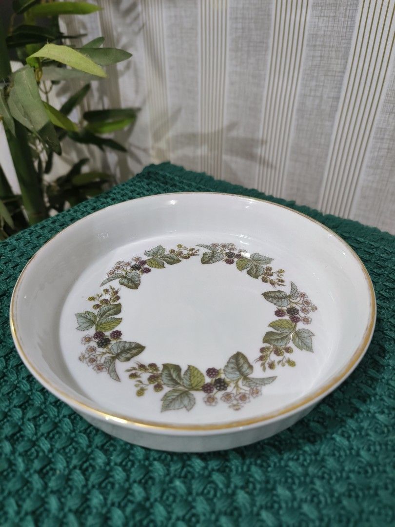 ROYAL WORCESTER LAVINIA 9X1.5INCHES, Furniture & Home Living ...