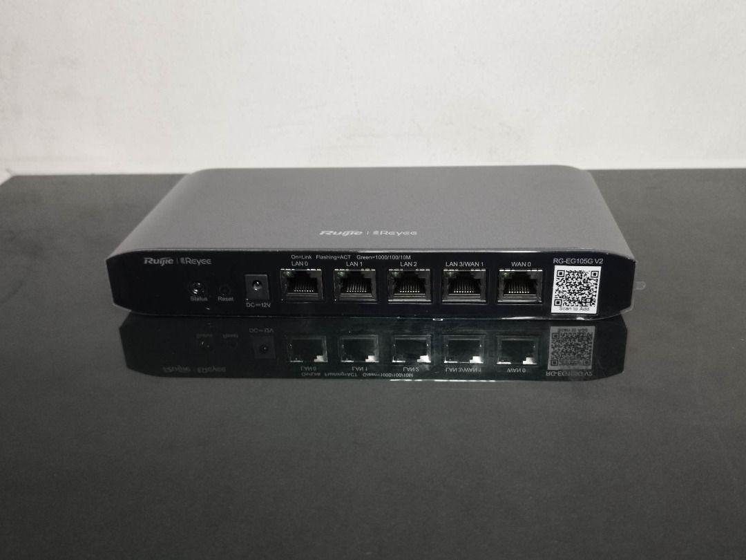 Ruijie RG-EG105G V2 5-Port Gigabit Cloud Managed Router, Computers ...
