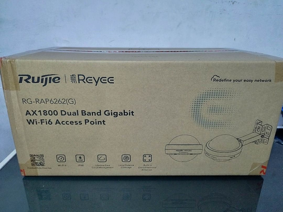 RUIJIE/REYEE (RG-RAP6262(G)) AX1800 Dual Band Outdoor Wi-Fi 6 Access ...