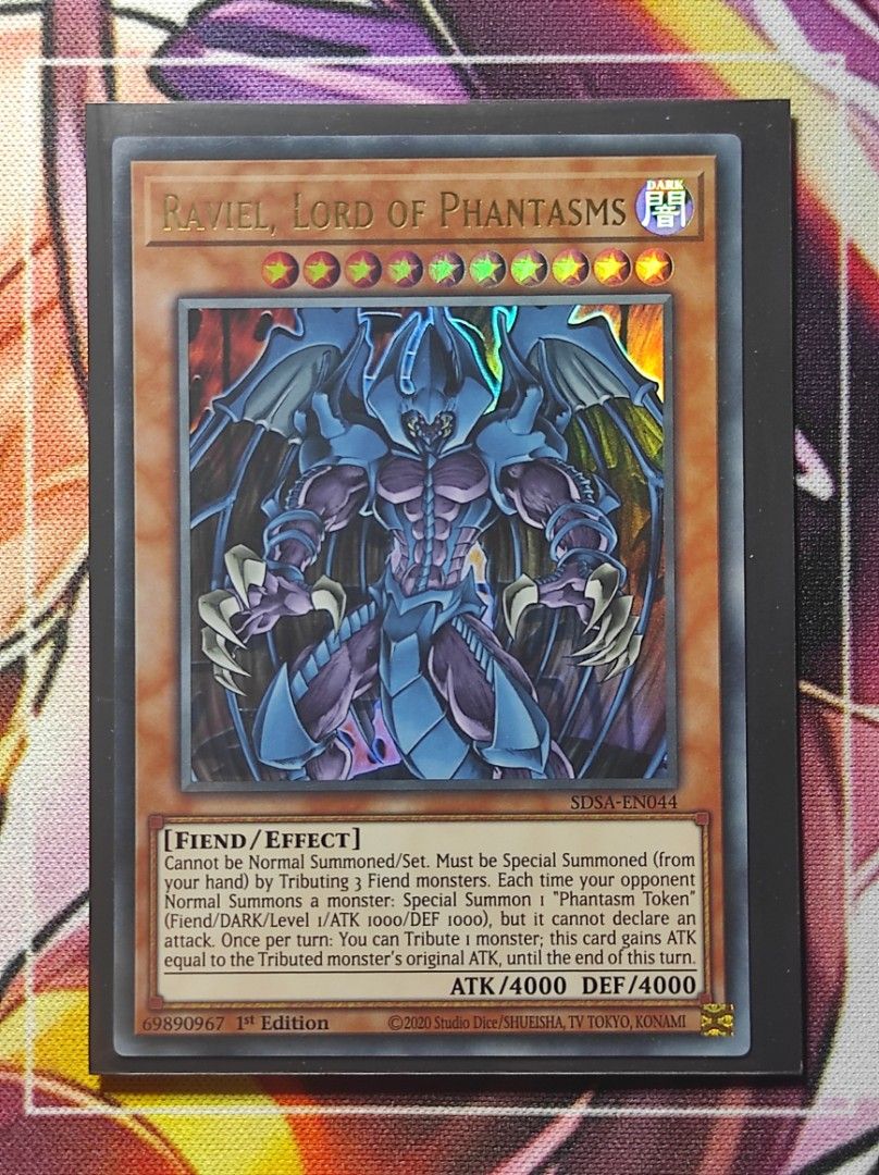 Sacred Beasts (Uria , Hamon , Raviel) SDSA-EN042-44 (Ultra Rare) Yu-Gi ...