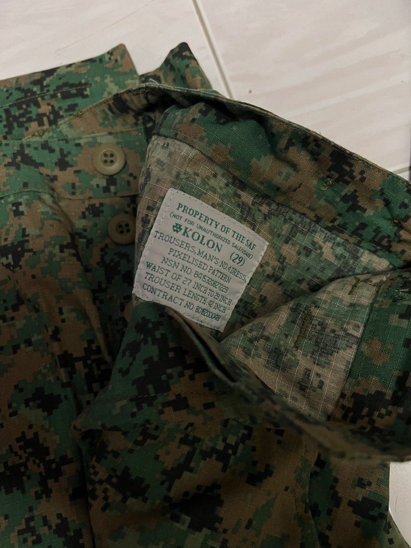 SAF Long 4 pants, Men's Fashion, Bottoms, Trousers on Carousell