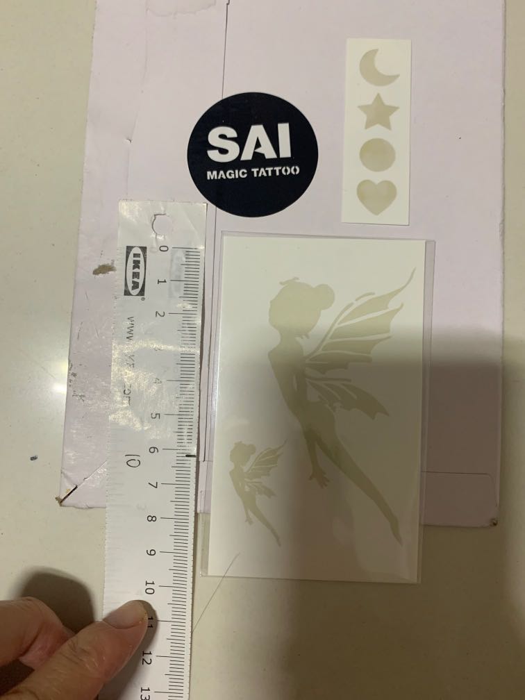 SAI Magic Tattoo (Estimate: 10cm by 6cm), Beauty & Personal Care, Bath ...