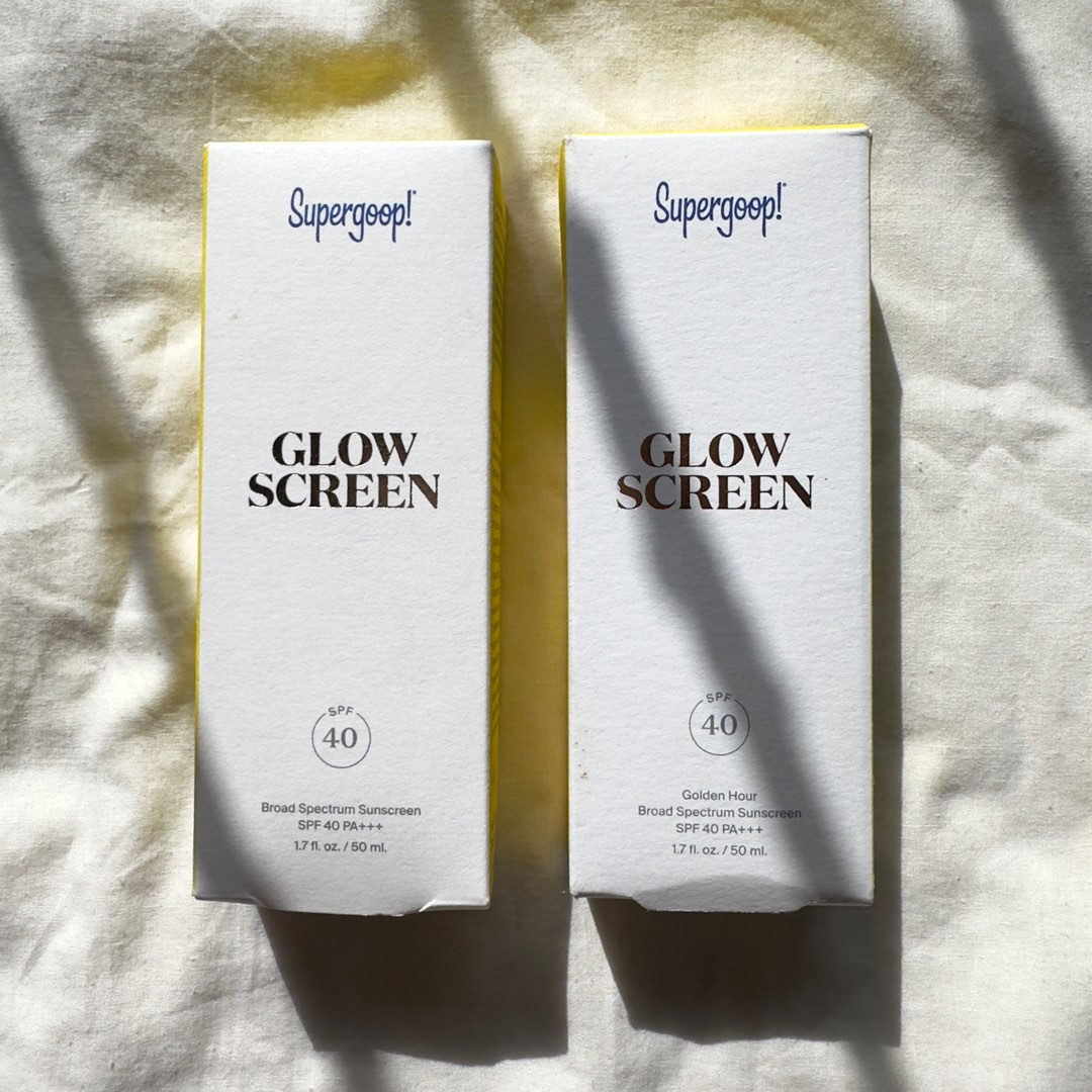 [CLEARANCE SALE] SUPERGOOP Glow Screen SPF 40 Sunscreen 50mL, Beauty ...