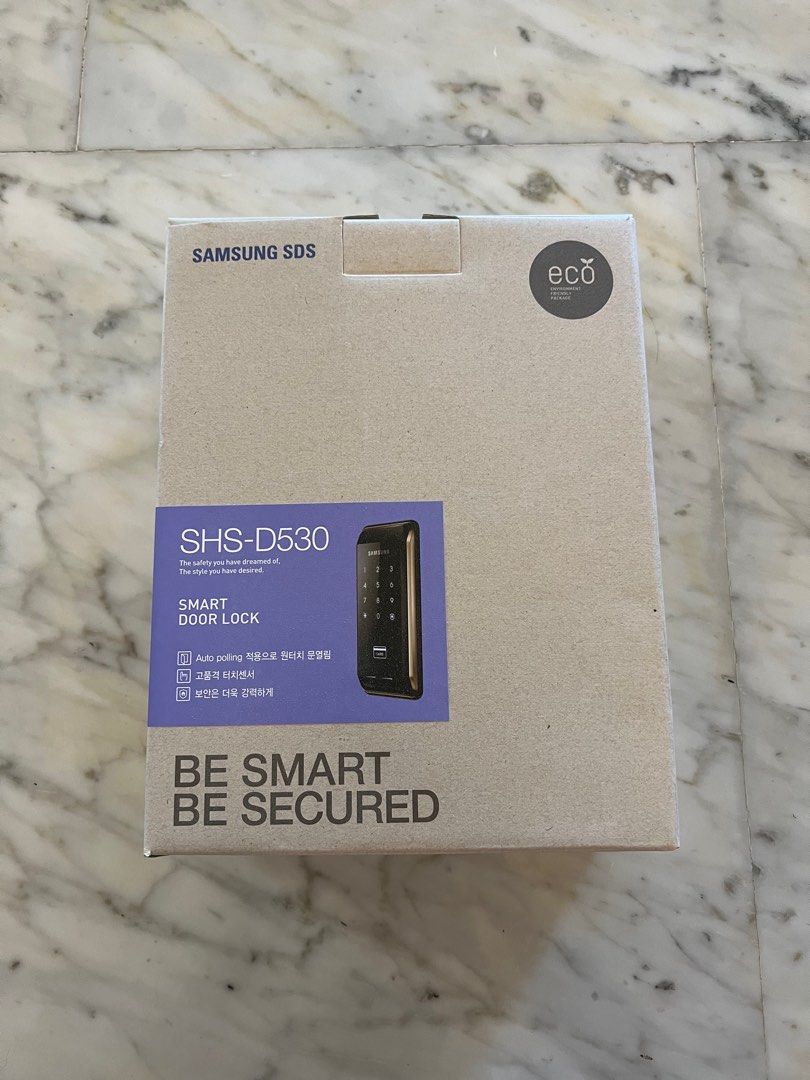 Samsung SHS-D530 Digital Smart Lock, Furniture & Home Living, Security ...
