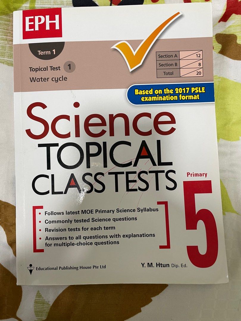 Science topical class tests, Hobbies & Toys, Books & Magazines ...