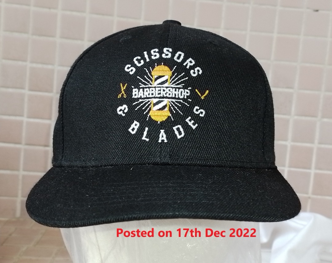 Scissors & Blades Cap, 男裝, 手錶及配件, 棒球帽、帽 - Carousell