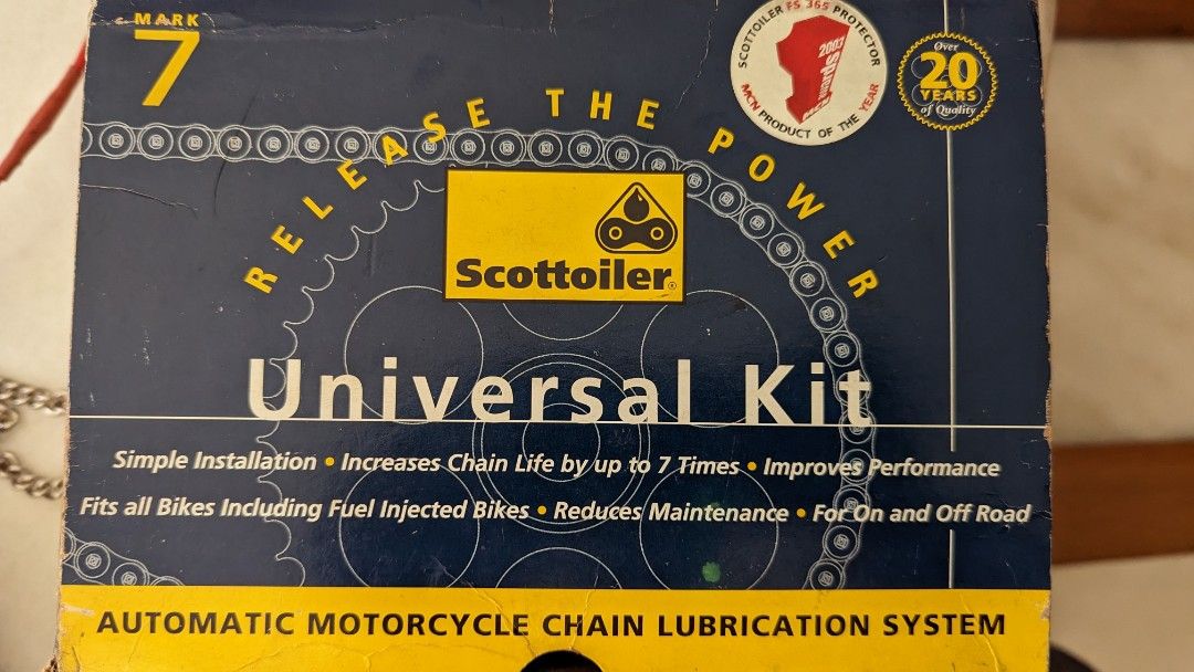 Scottoiler Universal Kit - Just Removed, Motorcycles, Motorcycle ...
